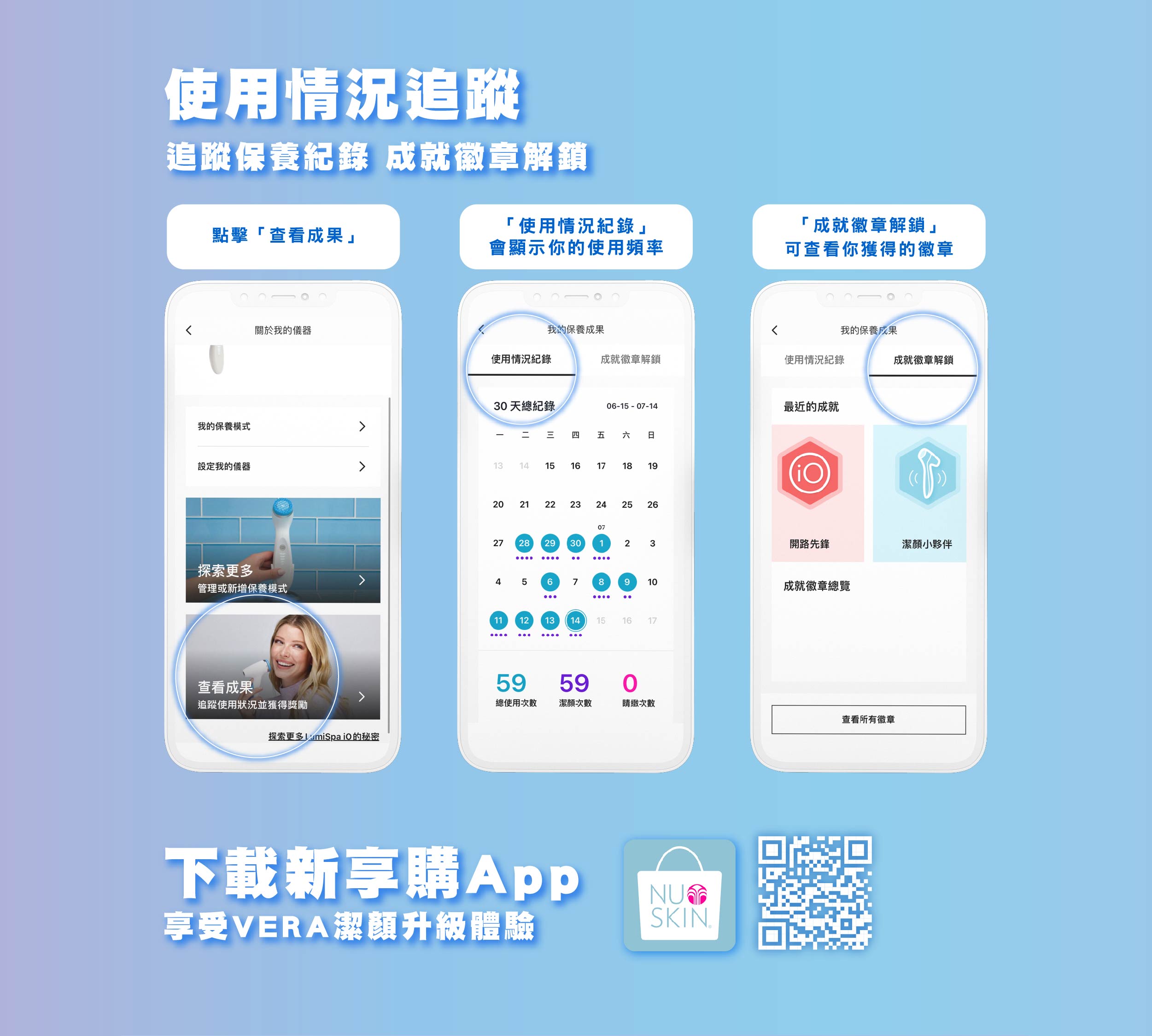 VERA給你最全面的清潔保養，快來看怎麼使用最懂你的潔顏機！｜NU SKIN 如新台灣