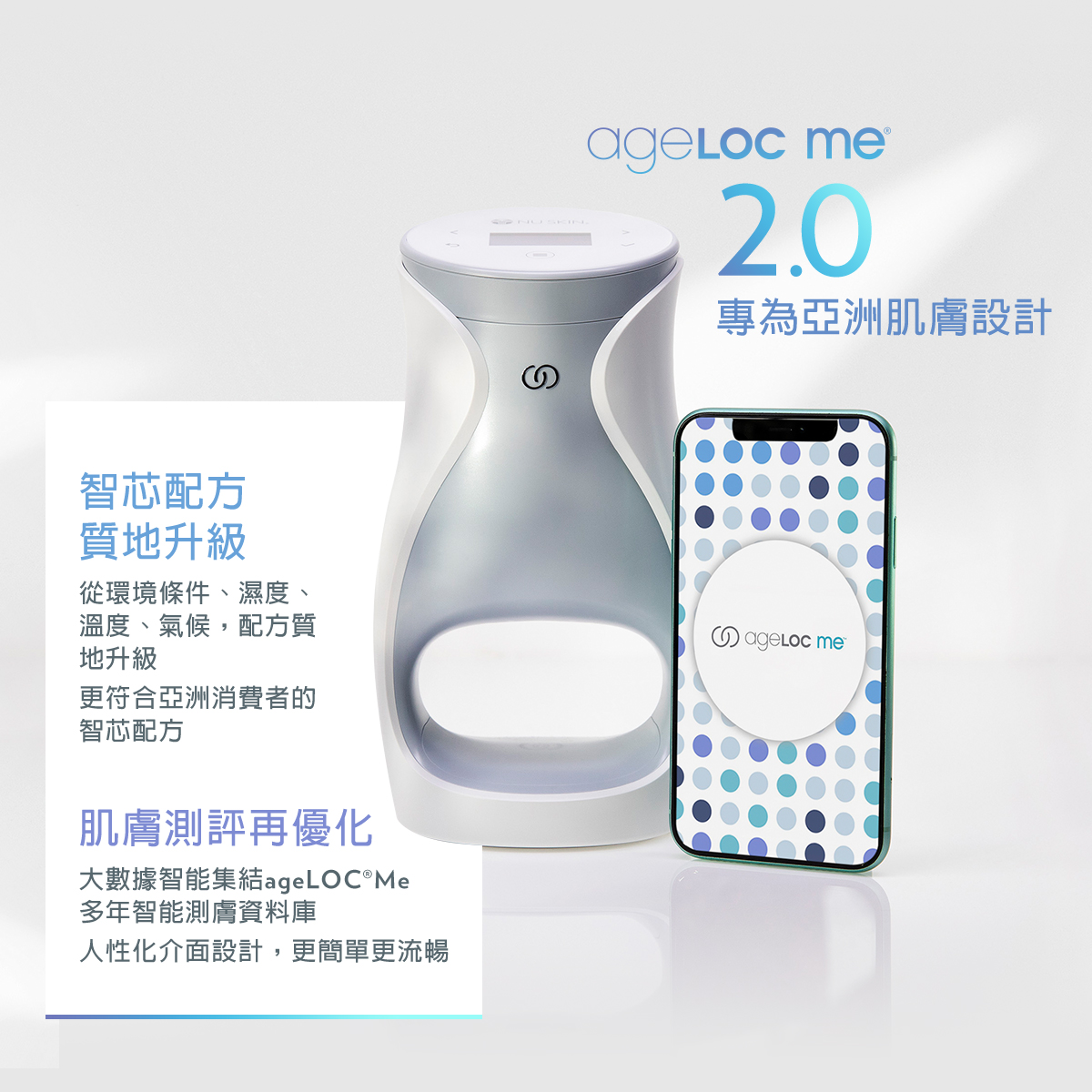 ageLOC® Me® 2.0 全面升級｜NU SKIN 如新台灣